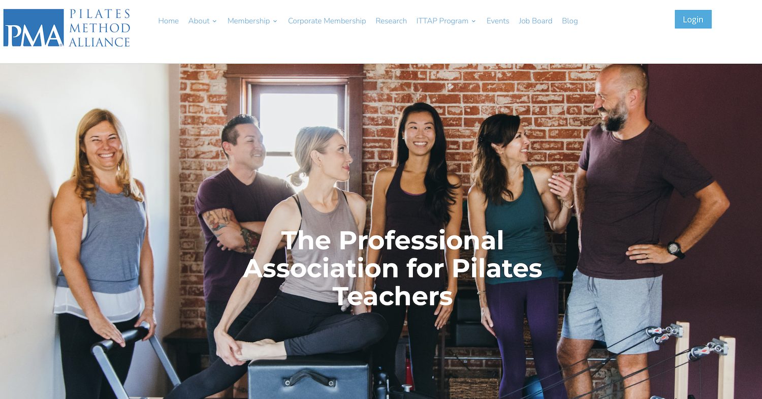 PMA（Pilates Method Alliance）団体会員に登録しました | FRP ファンクショナルローラーピラティス 公式サイト